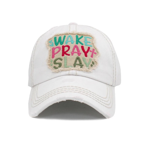 KBETHOS | Accessories | Kbethos Wake Pray Slay Vintage Adjustable ...